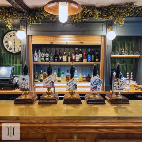 Bespoke Brass Bar Top for Hotel Bar - Project - Halman Thompson